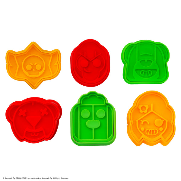Brawl Stars Set of 6 Cookie Cutters | Cinereplicas – Cinereplicas EU