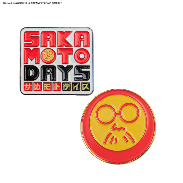 Set of 2 Sakamoto Days Store Adverts Pins | Cinereplicas – Cinereplicas EU