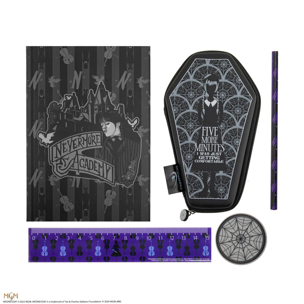 Wednesday's Coffin Stationery Set | Wednesday | Cinereplicas ...