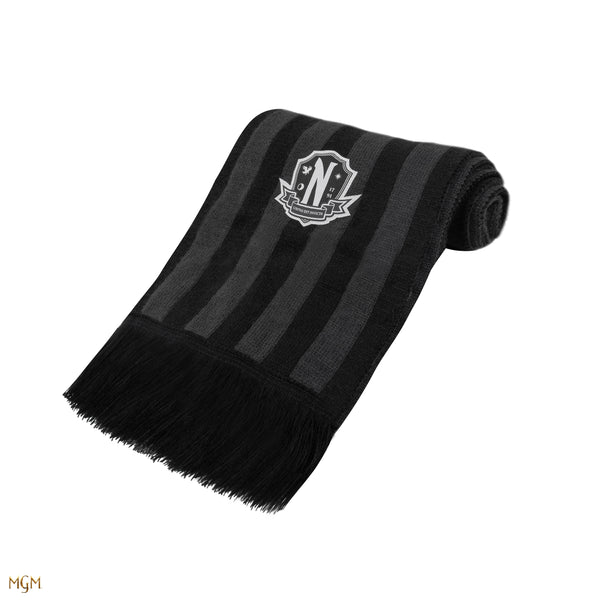 Black Nevermore Academy Scarf | Wednesday | Cinereplicas – Cinereplicas EU
