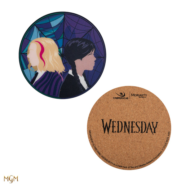 Set of 4 Coasters | Wednesday | Cinereplicas – Cinereplicas EU